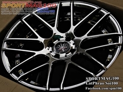 ล้อแม็ก รถเก๋ง 18 ล้อแม็กซ์ใหม่ Enkei SC47 5รู100 ET40 ดำด้าน 8.5-18 ...